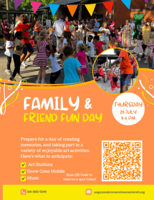 Family and Friends Fun Day - Cornerstone Center for Early Learning